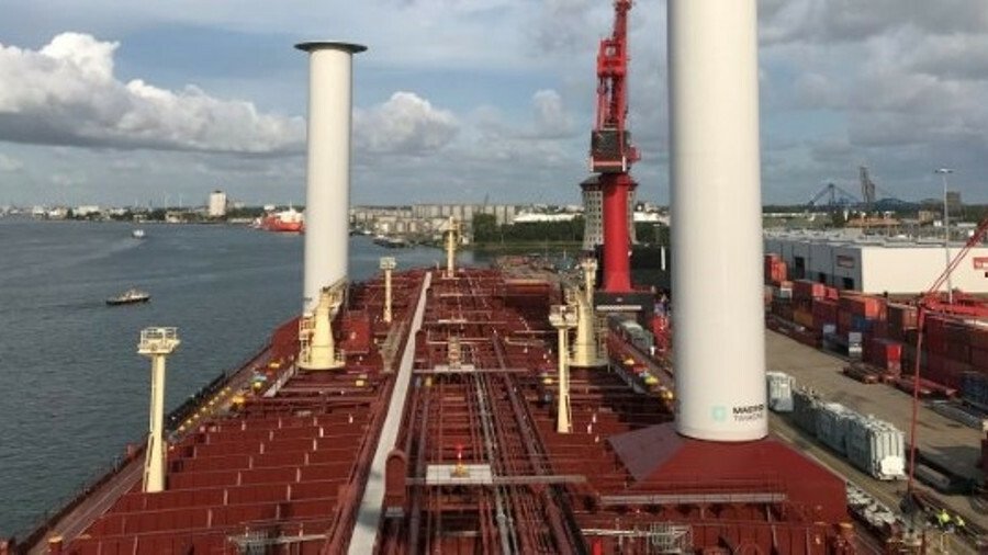 Norsepower Unveils World’s First Tiltable Rotor Sail - Clean Future Norsepower Unveils World’s First Tiltable Rotor Sail - Clean Future